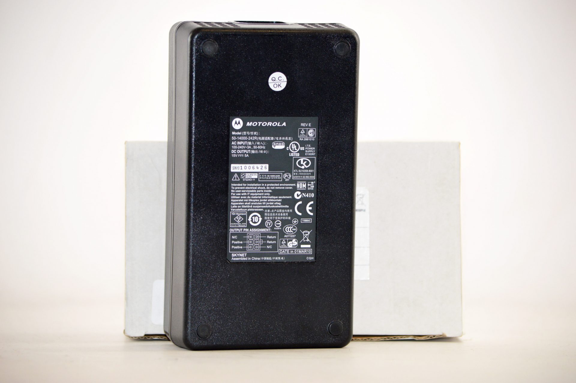 Motorola 50-14000-242R Power Adapter | Resale Technologies