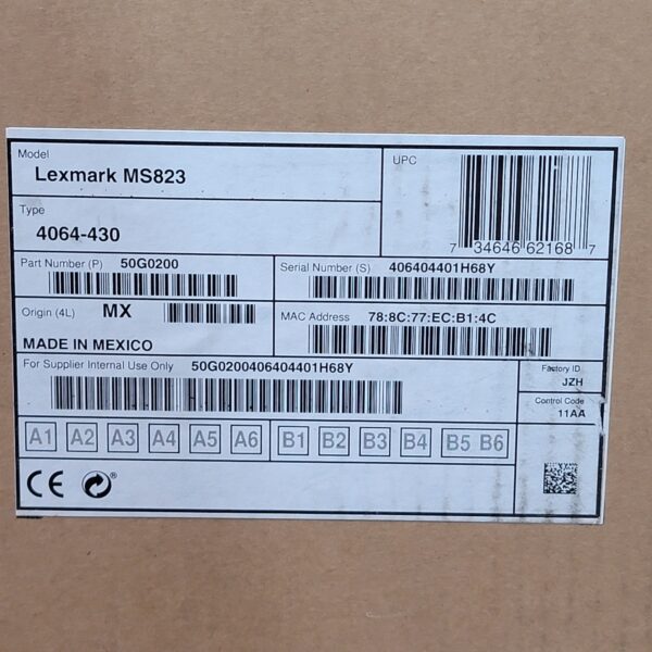 Lexmark MS823dn Monochrome Laser Printer (50G0200) | Open Box | Resale ...