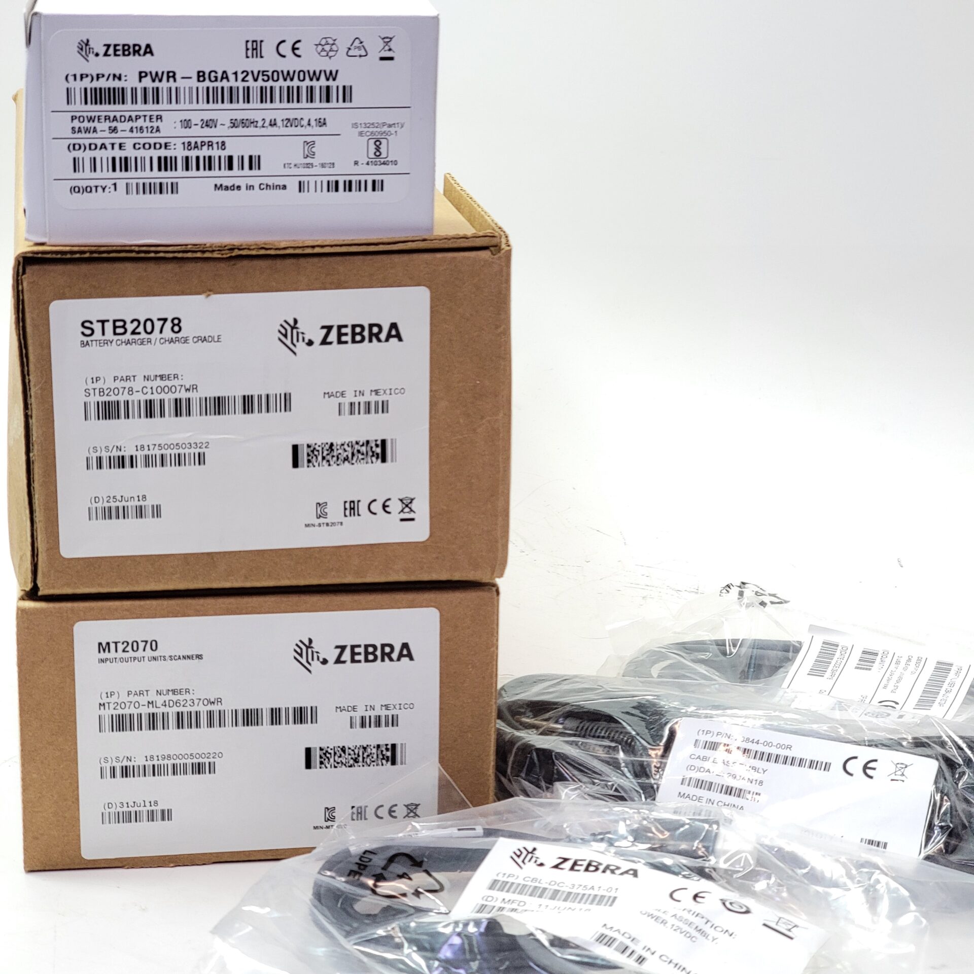 Zebra Symbol MT2070-ML4D62370WR NEW | KIT Cradle,Cables,Pwr | Resale ...